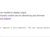 Service Worker Google Colaboratory Serviceworker Error On Chrome