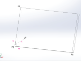 C Calculate 3d Arc From Three Vectors And A Given Radius Stack