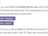 Visual Studio Error While Installing Extension Pack For Java