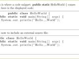 Verbatim Code Highlighting For Imported Source Files Tex Latex