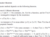 Algorithm Master Theorem Solving The Recurrence T N 3t N 2 Nlogn