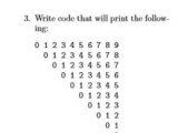 Why Is My Python Code Printing This Weird Pattern Stack Overflow
