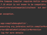 Android Error Execution Failed For Task App Compiledebugkotlin