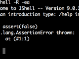 Enable Assertions In Java Shell Stack Overflow