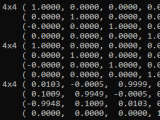 Coordinates Print Rotation Matrix From Variable Blender Stack Exchange