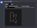 Python Discord Py Bot User Info Message Stack Overflow