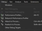 C Debugging Disabled Visual Studio Stack Overflow