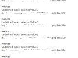 Html Php Select Form Not Populating Undefined Index Stack Overflow