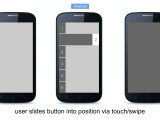 Custom Android View Slides Onto Screen By User Gesture Stack Overflow
