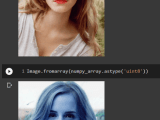 Python Need Help Convert Numpy Array Image To Image With Full Color