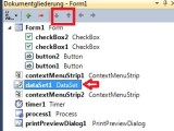 Winforms Rearrange Components In Visual Studio Outline Stack Overflow
