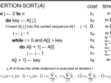 Insertion Sort Algorithm And Time Complexity Part 12
