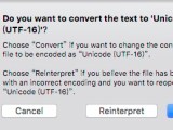 Xcode Utf 16 Le Byte Order Mark Detected Stack Overflow