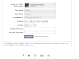 Php Fb Registration Form Not Showing To Anyone Else Except Me Stack