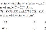 Geometry Question About Area Of A Circle Mathematics Stack Exchange