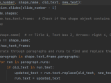 Replace Python Pptx Change Text In Textframe Stack Overflow