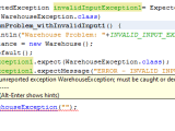 Java Junit Rule Expectedexception Stack Overflow