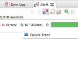 Java Junit Gui Doesn T Show Executed Test Methods Stack Overflow