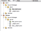 Java Rmi Using Netbeans Bdalabels