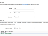 Aws Lambda Tutorial Hello World Lambda Function