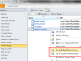 Custom Masterpage Publish Master Page Sharepoint Stack Exchange