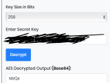 Javascript Cryptojs Aes 256 Ecb Decrypt Stack Overflow