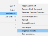 Java Eclipse Organize Imports Shortcut Ctrl Shift O Is Not Working