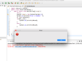 Eclipse Java Program Not Running Error Box Is Blank Stack Overflow