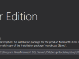 Unable To Install Sql Server 2019 Because Of The Missing Odbc Driver