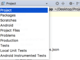 Android Studio New Project Can T See Src Folder Stack Overflow