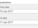 Reporting Services Ssrs Date Time Parameter Stack Overflow