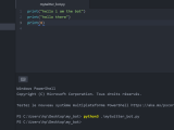 How To Run Program On Atom Using Python Stack Overflow