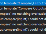 C Template No Matching Overloaded Function Found Could Not Deduce