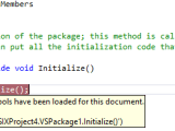 Debugging How To Debug A Visual Studio Package In A Vsix Created In