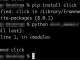 Python Importerror No Module Named Click Stack Overflow