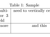 Tables Ctable Cell Vertical Align Tex Latex Stack Exchange
