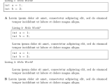 Listings Caption Alignment In List Environments Tex Latex Stack