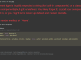 Solved Check The Render Method Of News I Am Getting This Error In