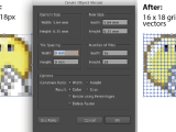Icon How To Convert Every Pixel Of Raster Picture To Square Objects