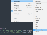 Sublimetext3 In Sublime Text How To Change The Default Python Build