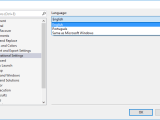 How To Change Default Language Of Sql Server Management Studio Stack