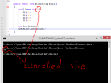 Java Does A Primitive Array Length Reflect The Allocated Size Or The