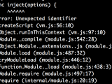Node Js Nodejs Related To Hapi Js Bug Syntaxerror Unexpected
