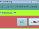 Java Styling A Dialog From Javafx Openjfx Dialogs Project Stack