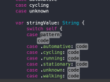 Ios How To Autocomplete Enum Switch Using Xcode Stack Overflow