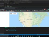 Html Why Is My Google Maps Overflowing My Css Grid Container Stack