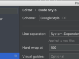 Android Studio Resetting Changes To Default Code Style Stack Overflow