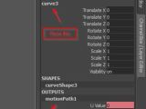 Select Motion Path From Curve In Maya Python Game Development Stack