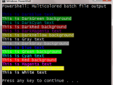 Cmd Color Codes