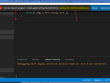 Javascript Node Js Debugging Not Working In Visual